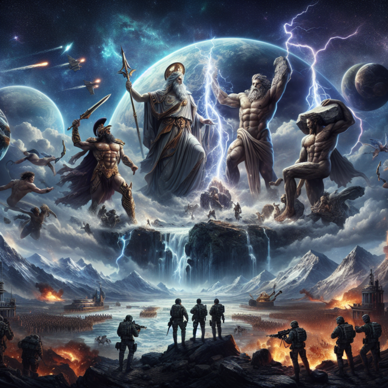 The Cosmic Battles in Greek Mythology: Gods vs. Titans – Ancient Mythology