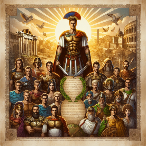 The Roman Mythological Heroes: Legends of Lore and Light – Ancient ...