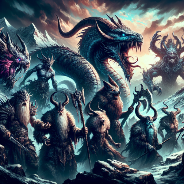 The Norse Mythology monsters and mythical creatures – Ancient Mythology