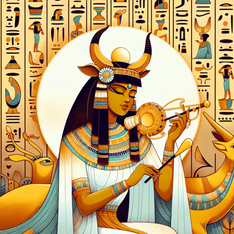 The Myth of Hathor: The Goddess of Music and Dance in Ancient Egyptian ...