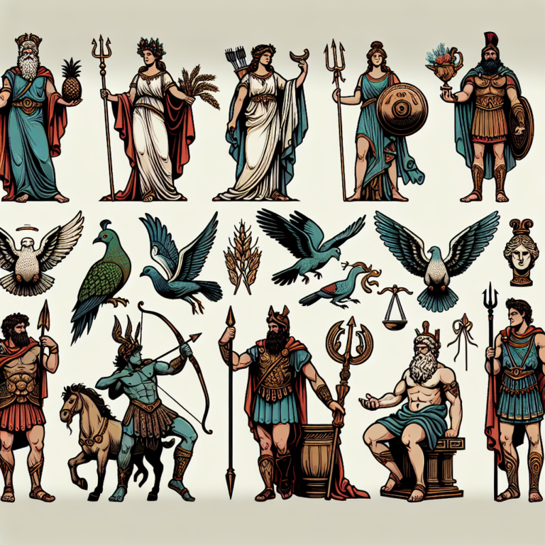 The Twelve Olympian Gods of Greek Mythology – Ancient Mythology