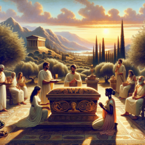 The Sacred Burial Rites and Funerary Practices in Greek Mythology ...