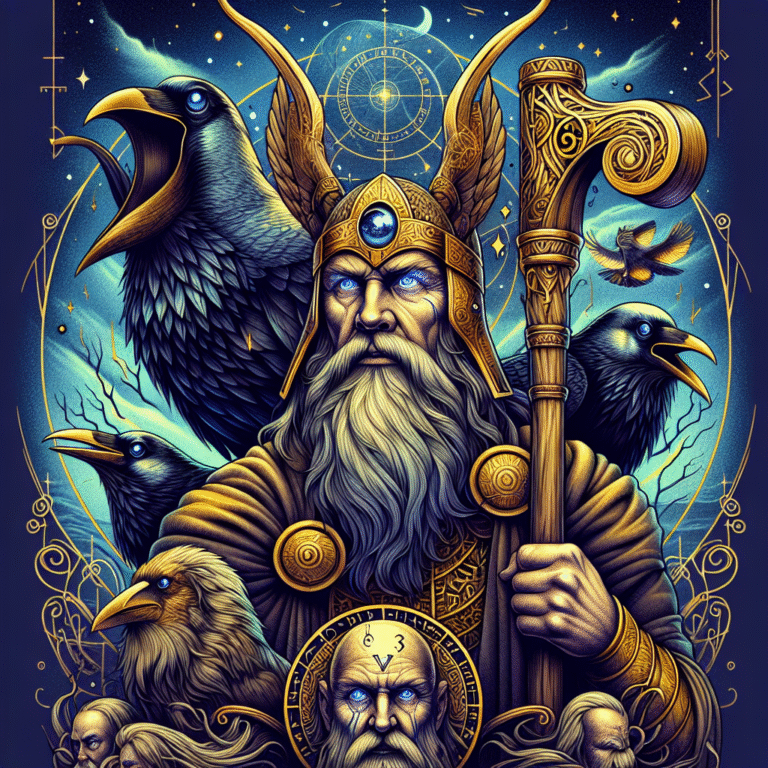 Odin: The Allfather and His Many Faces – Ancient Mythology