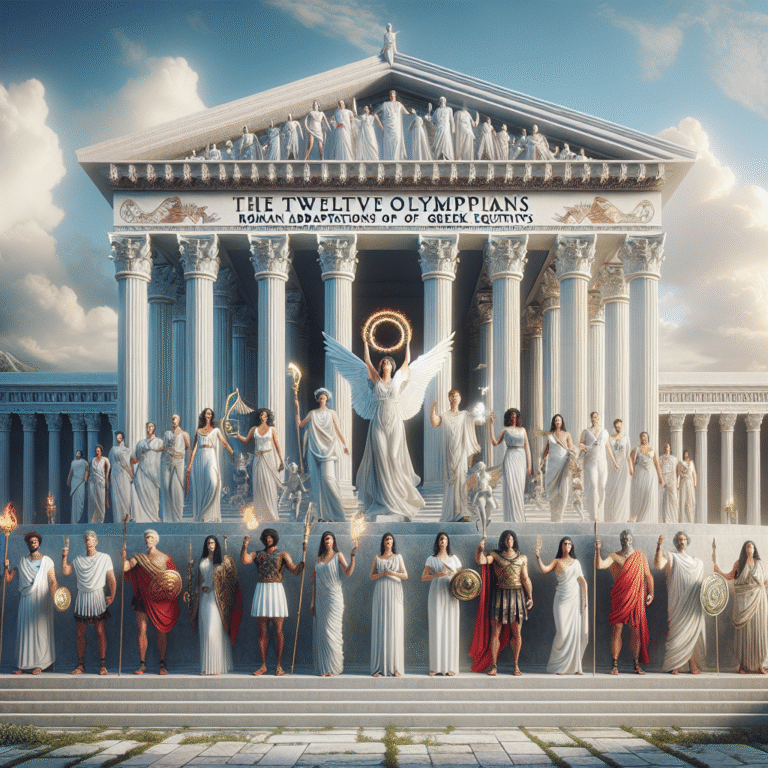 The Twelve Olympians: Roman Adaptations of Greek Deities – Ancient ...