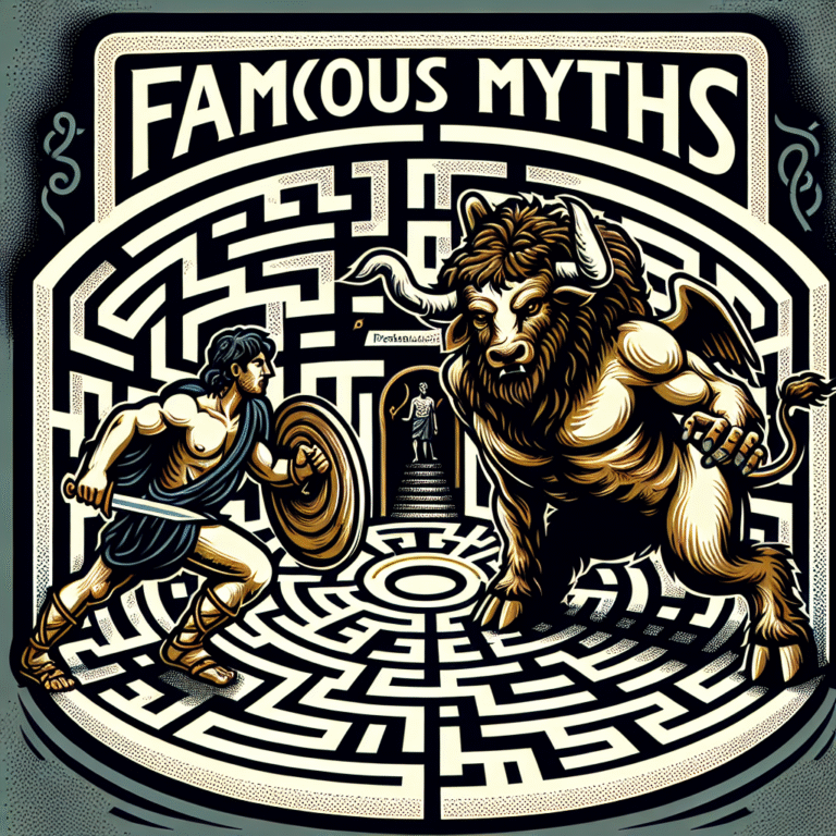 Famous Myths: The Story of Theseus and the Minotaur – Ancient Mythology