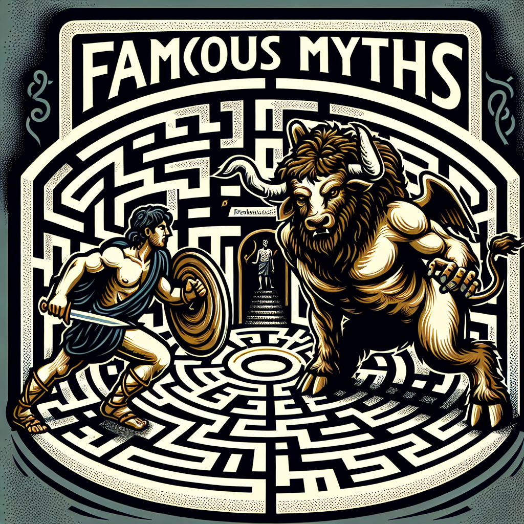 Famous Myths: The Story of Theseus and the Minotaur – Ancient Mythology