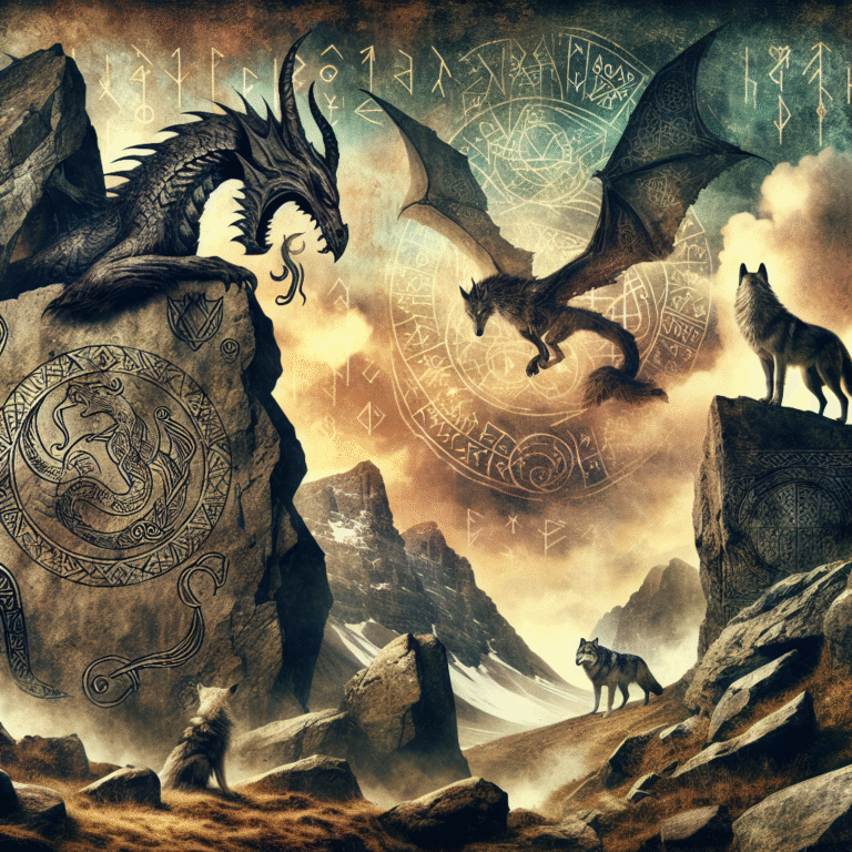 Mythical Beasts and Their Symbolism in Norse Lore – Ancient Mythology