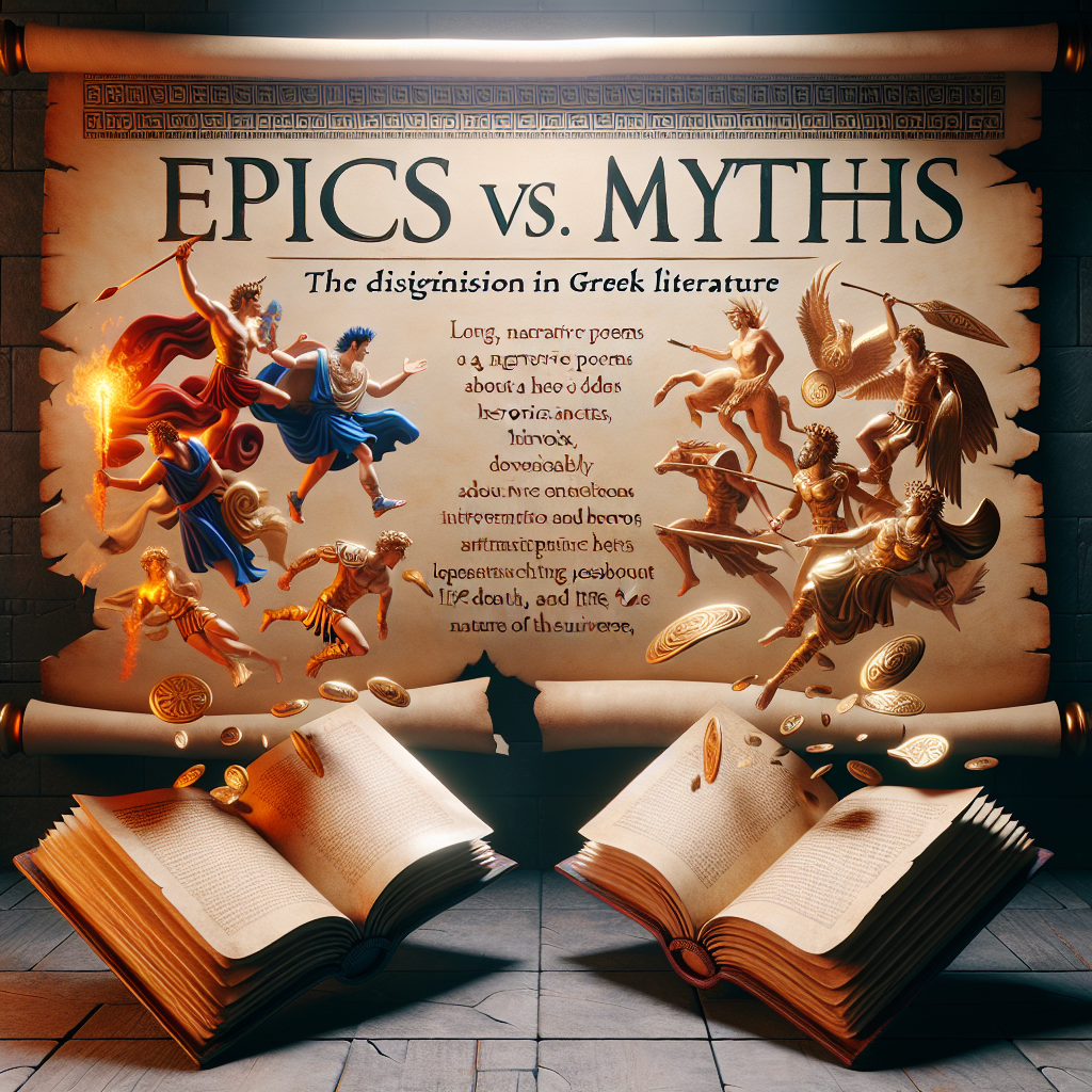 Epics vs. Myths: The Distinction in Greek Literature – Ancient Mythology
