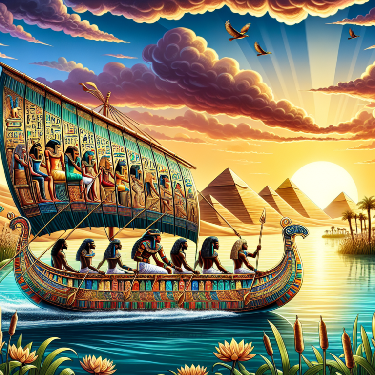 The Sacred Barque: Boats in Egyptian Myth and Their Significance ...