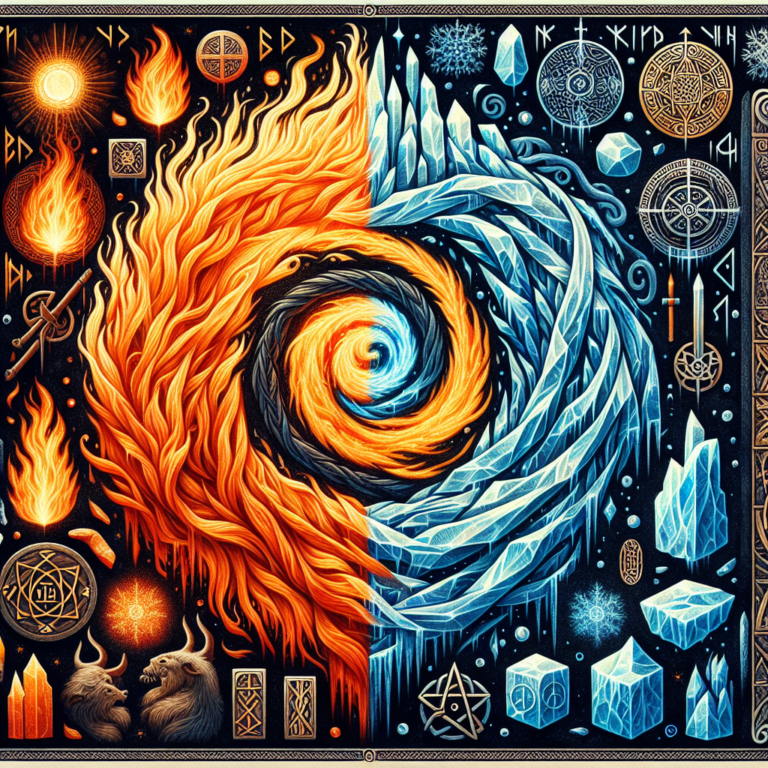 The Symbolism of Fire and Ice in Norse Creation Myths – Ancient Mythology