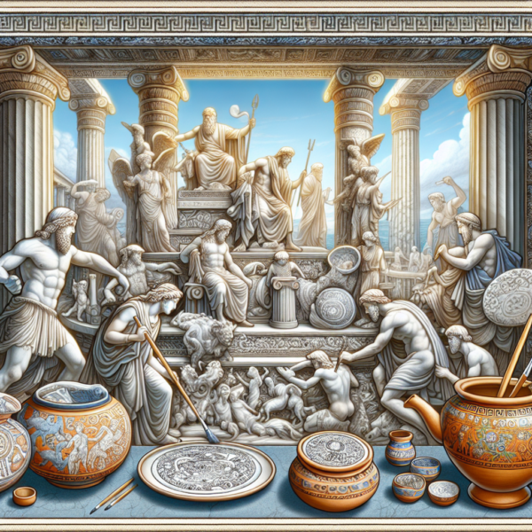 The Art of Mythology: Sculptures and Pottery in Ancient Greece ...